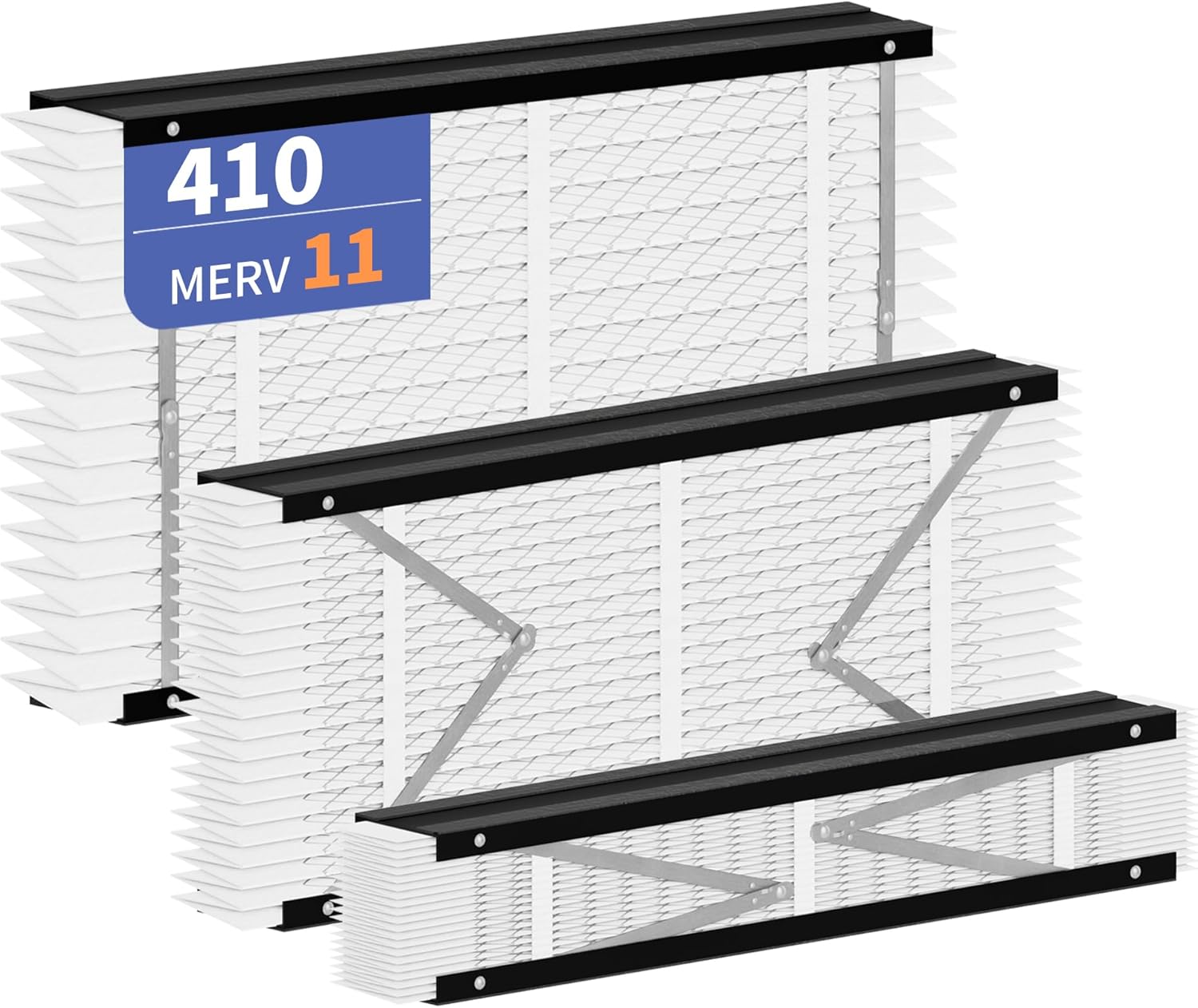 2-Pack 410 Filter Replacement Compatible with AprilAire 410 Whole House ...