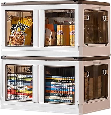 Amazon.com - Vanpopubs 4 Pack 76 Quart Collapsible Storage Bins with ...