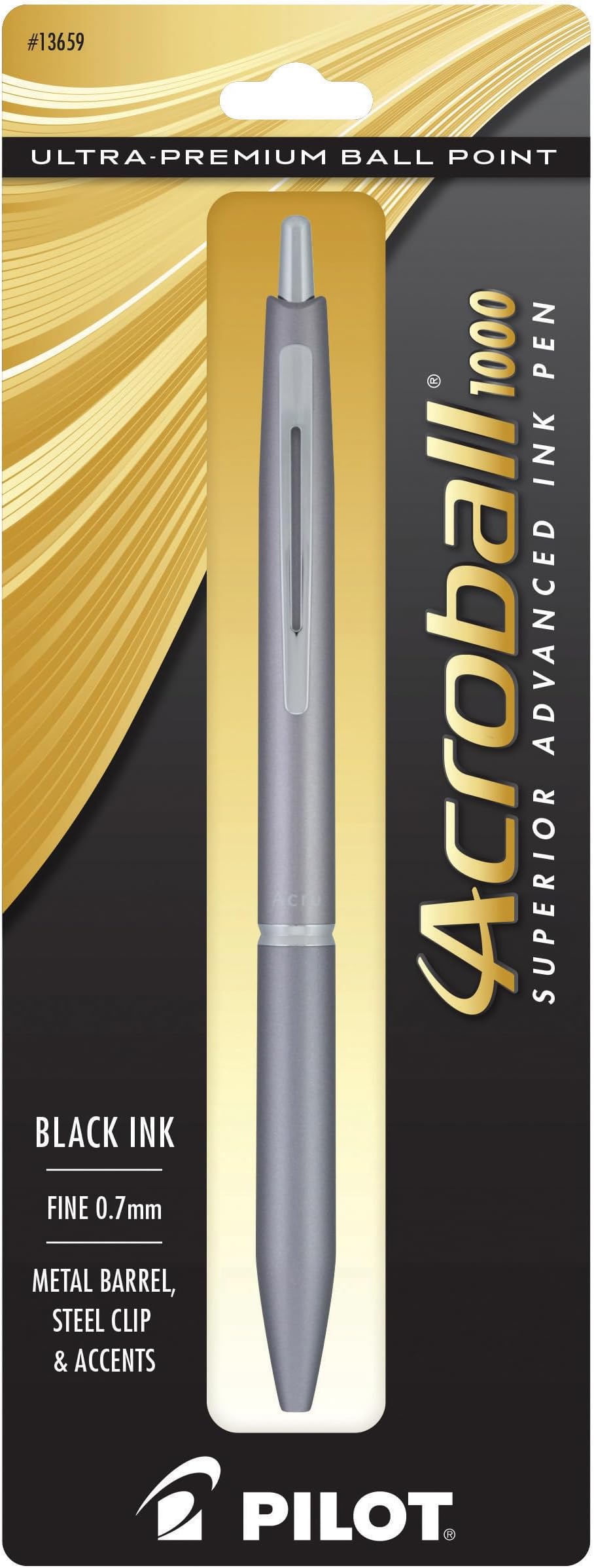 Amazon.com : PILOT Acroball 1000 Ultra-Premium Refillable & Retractable ...