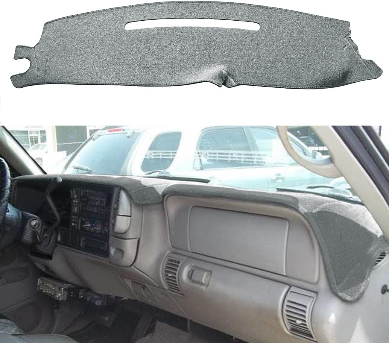 Dash Cover Custom Fit for 1997-2000 Chevy Chevrolet Silverado/GMC C1500 ...