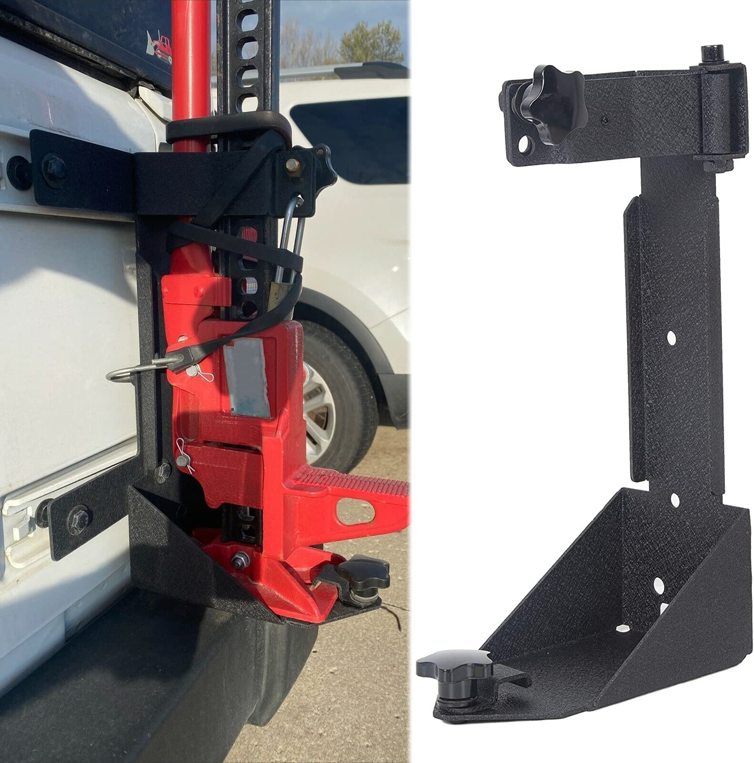 Amazon.com: KUAFU High Lift Jack Mount Holder Compatible with 2007-2018 ...