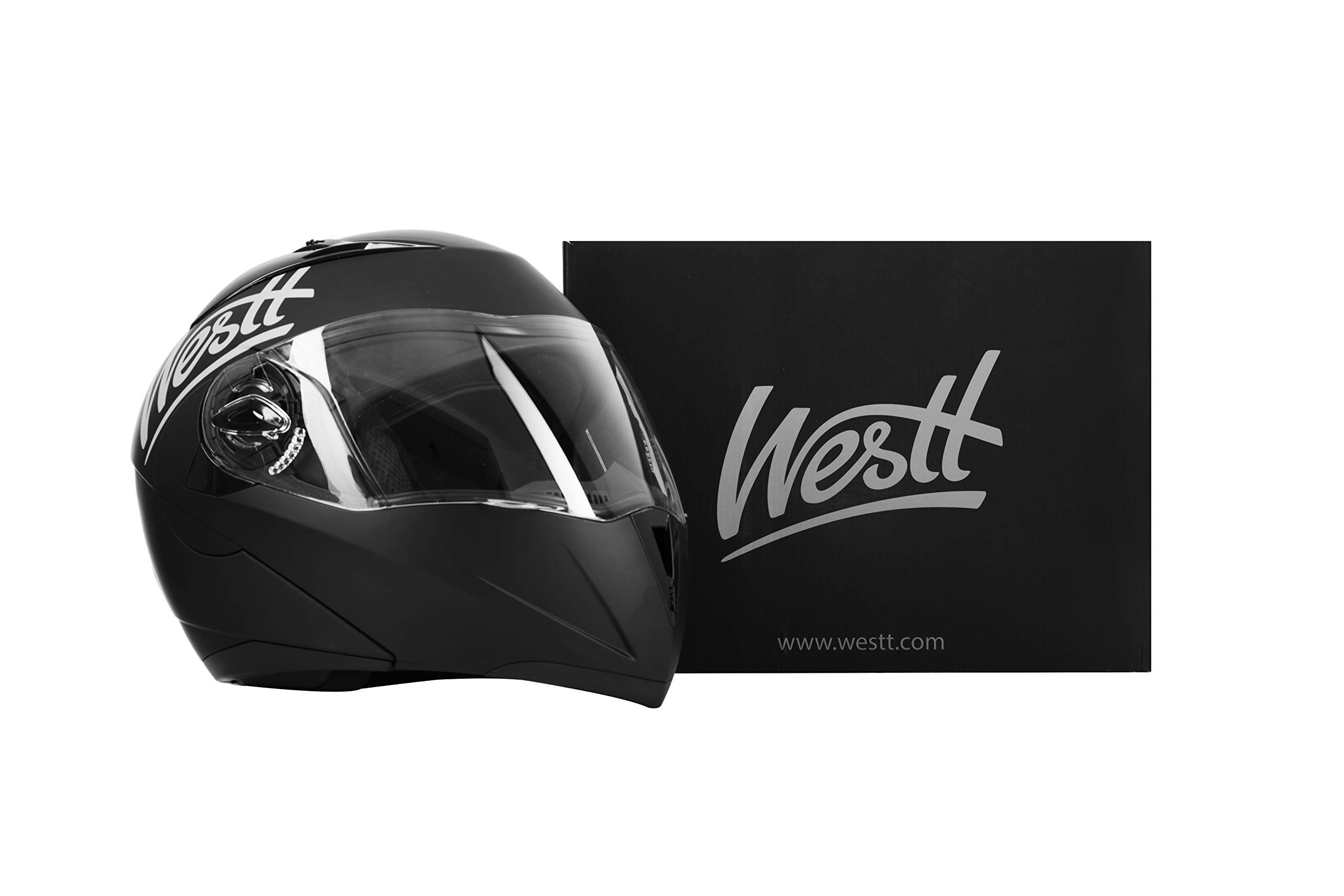 Westt Torque Motorcycle Helmet - Modular Helmet Street Legal Motorcycle ...