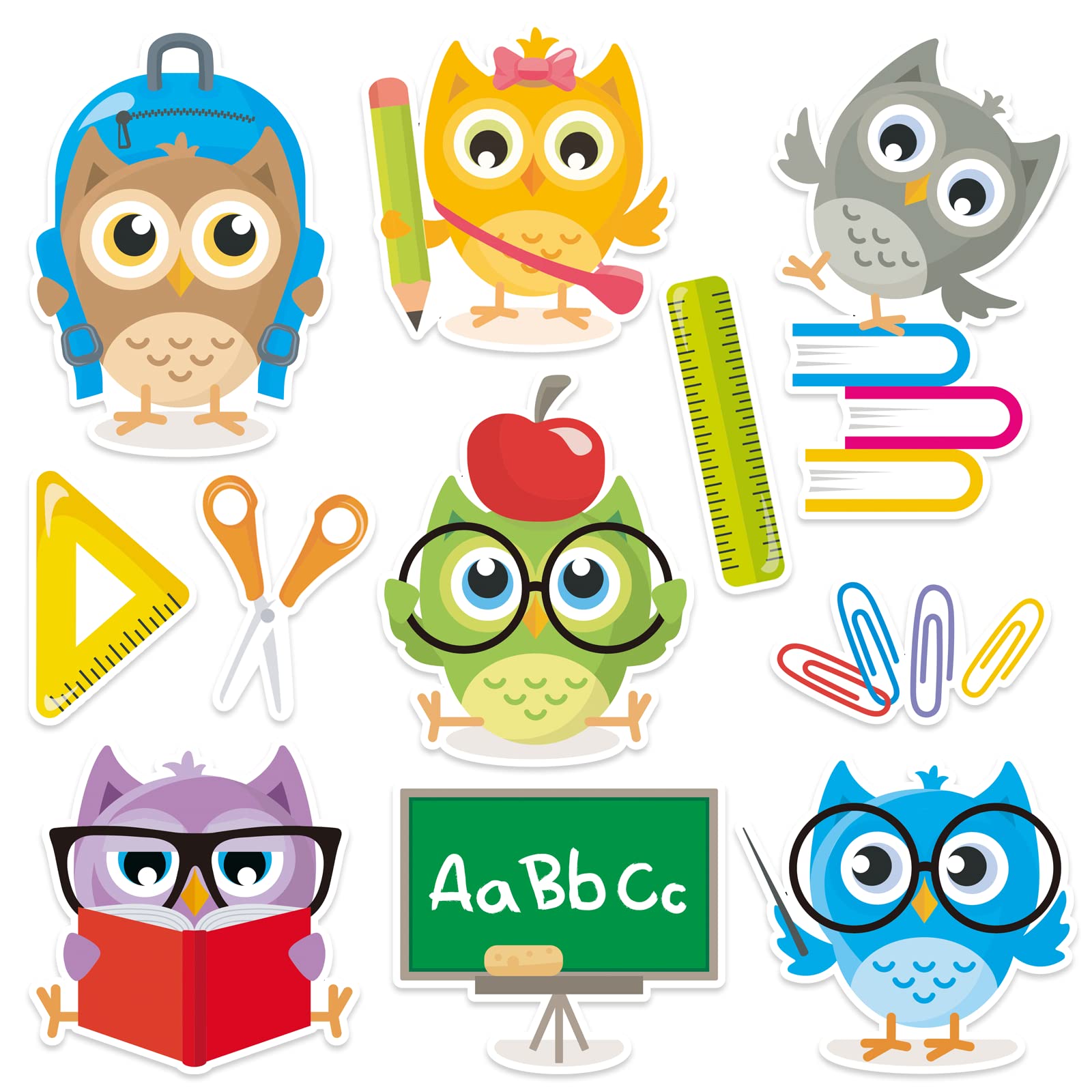 Library Bulletin Board 48-Pcs Book Cutouts For Bulletin Boards ...