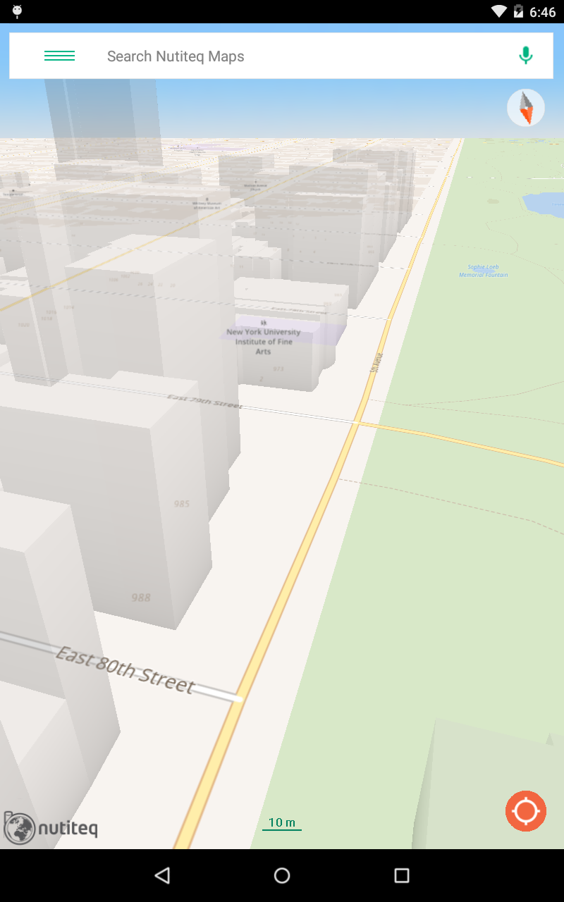 Aplicación Nutiteq Mapas - fuera de línea en Amazon Appstore