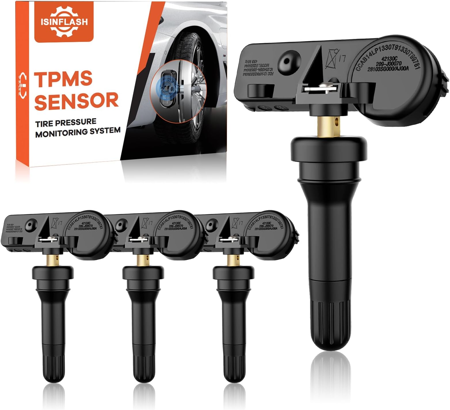 Amazon.com: Genuine Chrysler 56029398AB TPMS Sensor, Black : Automotive