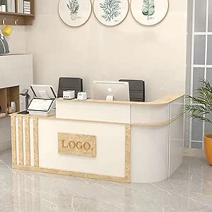 Amazon.co.jp: Cashier Shop Small Bar Table Simple Modern Hotel Business ...