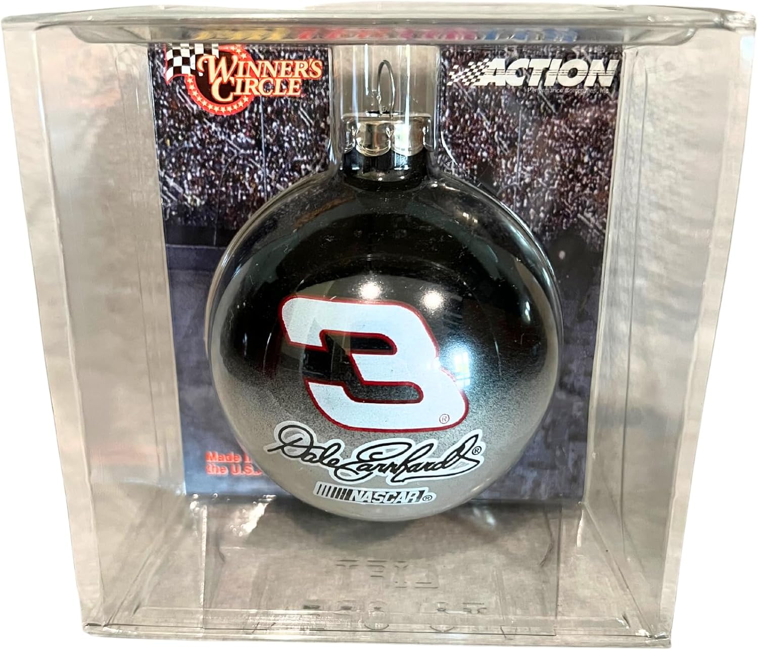 Amazon.com: NASCAR Collectibles #3 Dale Earnhardt Christmas Bulb ...