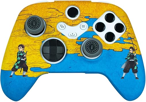FRTEC Xbox Series Demon Slayer Controller Case, Grips for KIMETSU NO ...