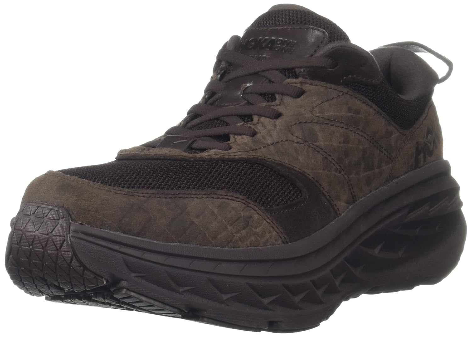 Buy Hoka One One Unisex M X Eg Bondi L Running Shoes 5.5 US, Brown at ...