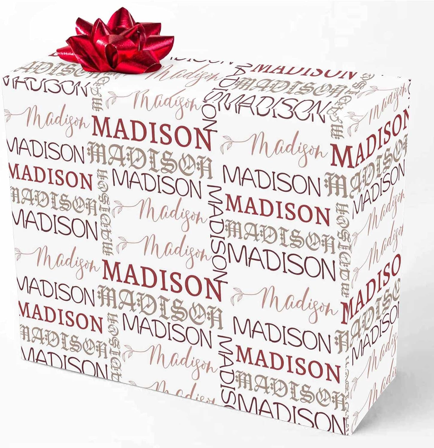 Amazon.com: Artsadd Personalized Wrapping Paper for Kids, Customized ...