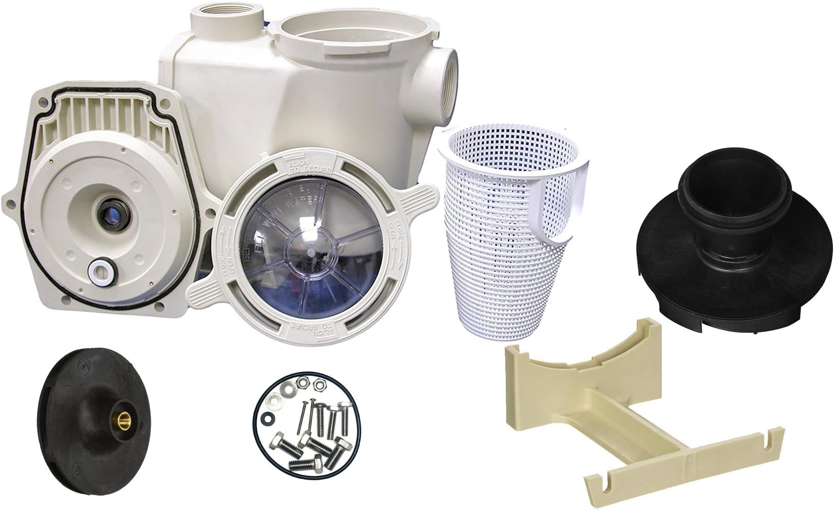 Amazon.com: PC&G Impeller 2HP Replacement for WhisperFlo/IntelliFlo ...