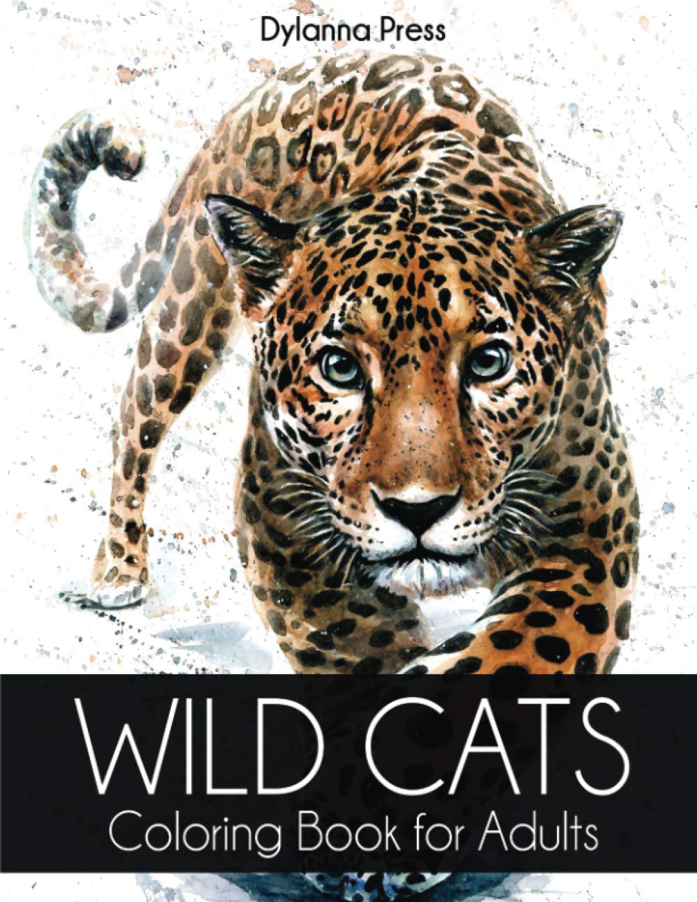 Amazon.com: Wild Cats Coloring Book for Adults: 9781647901042: Dylanna ...