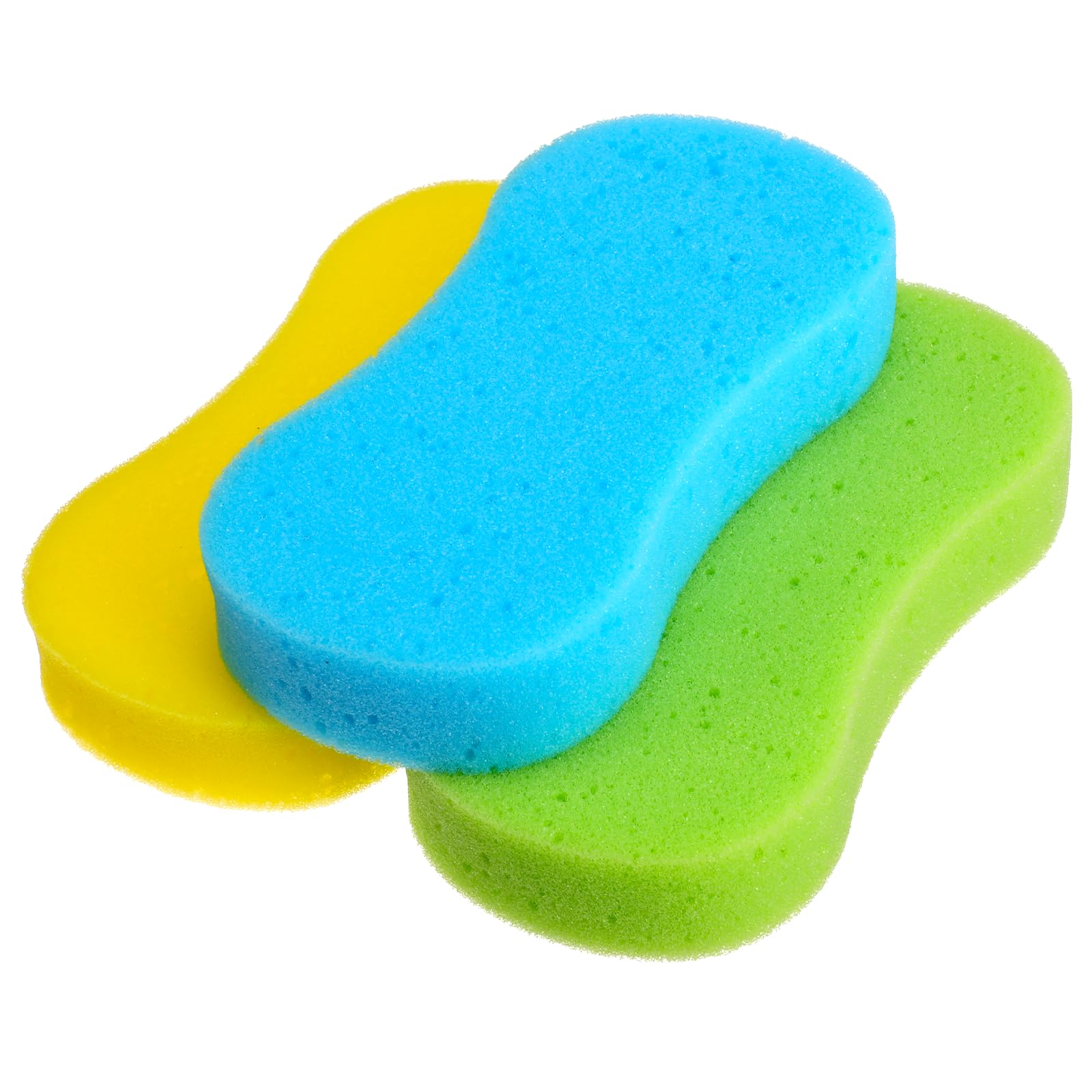 Amazon.com: Qianyu Car Wash Sponges 3 Pack Extra Thick Large Sponges ...