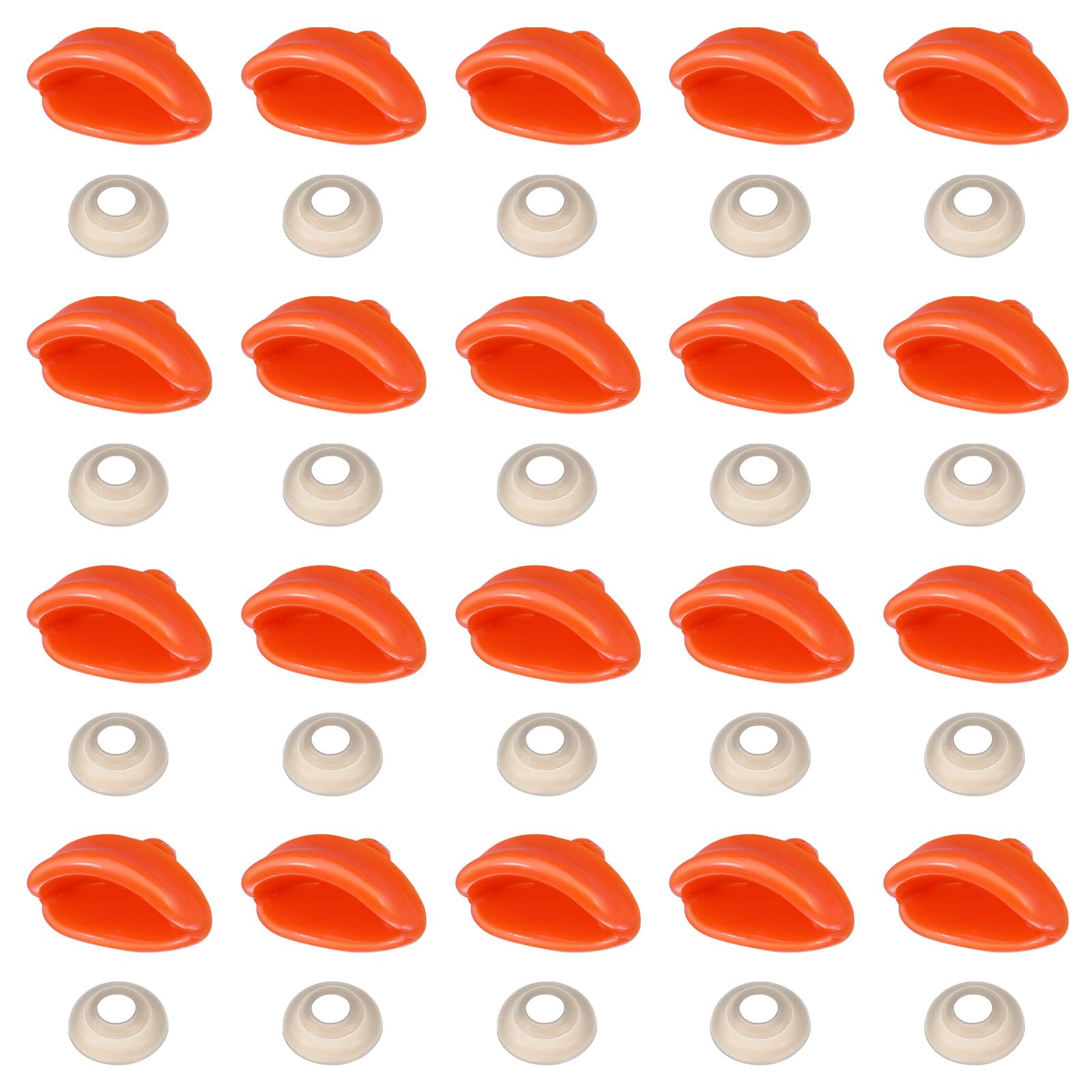 Amazon.com: 50pcs Plastic Duck Beak, DIY Craft Duck Mouth Replacement ...