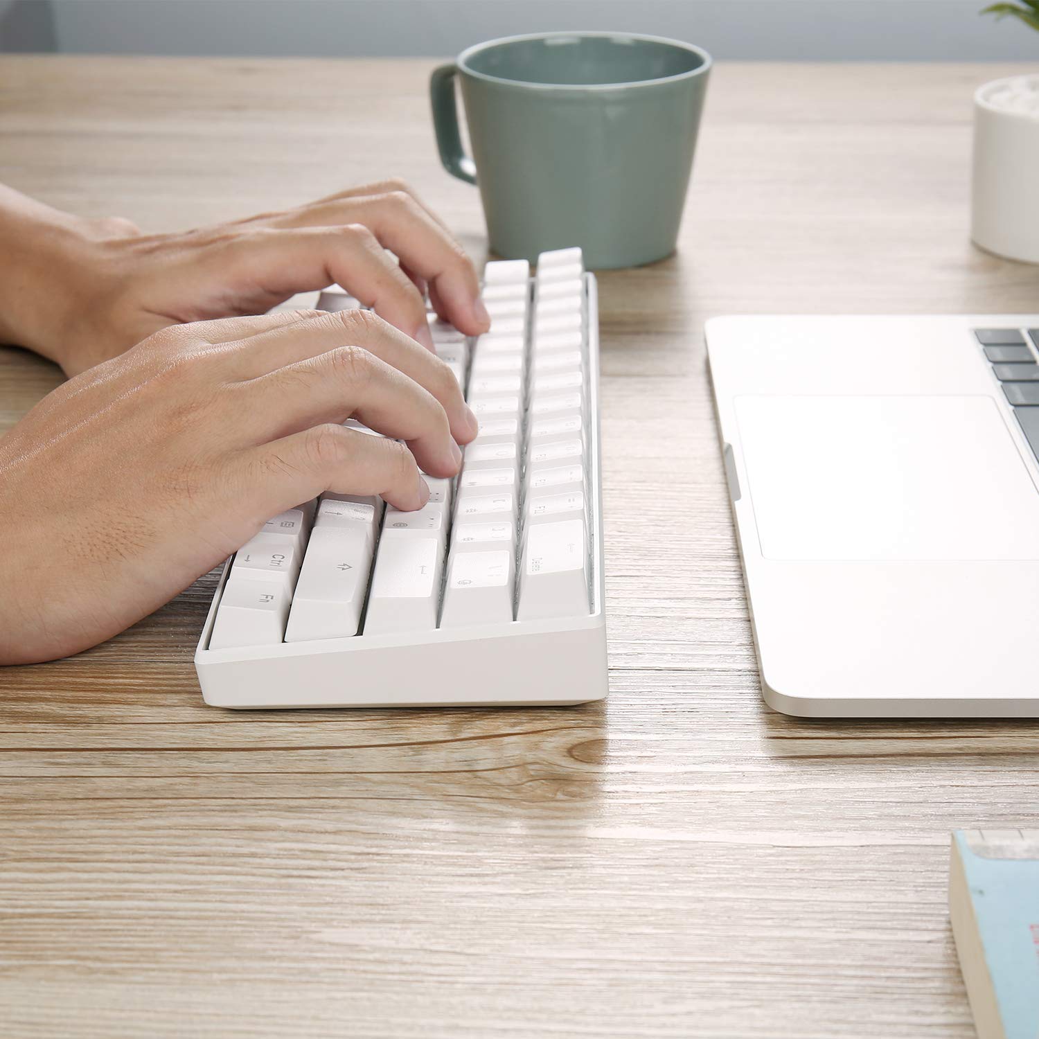 RK ROYAL KLUDGE RK61 Wireless 60% Triple Mode Mechanical Keyboard, 61 ...