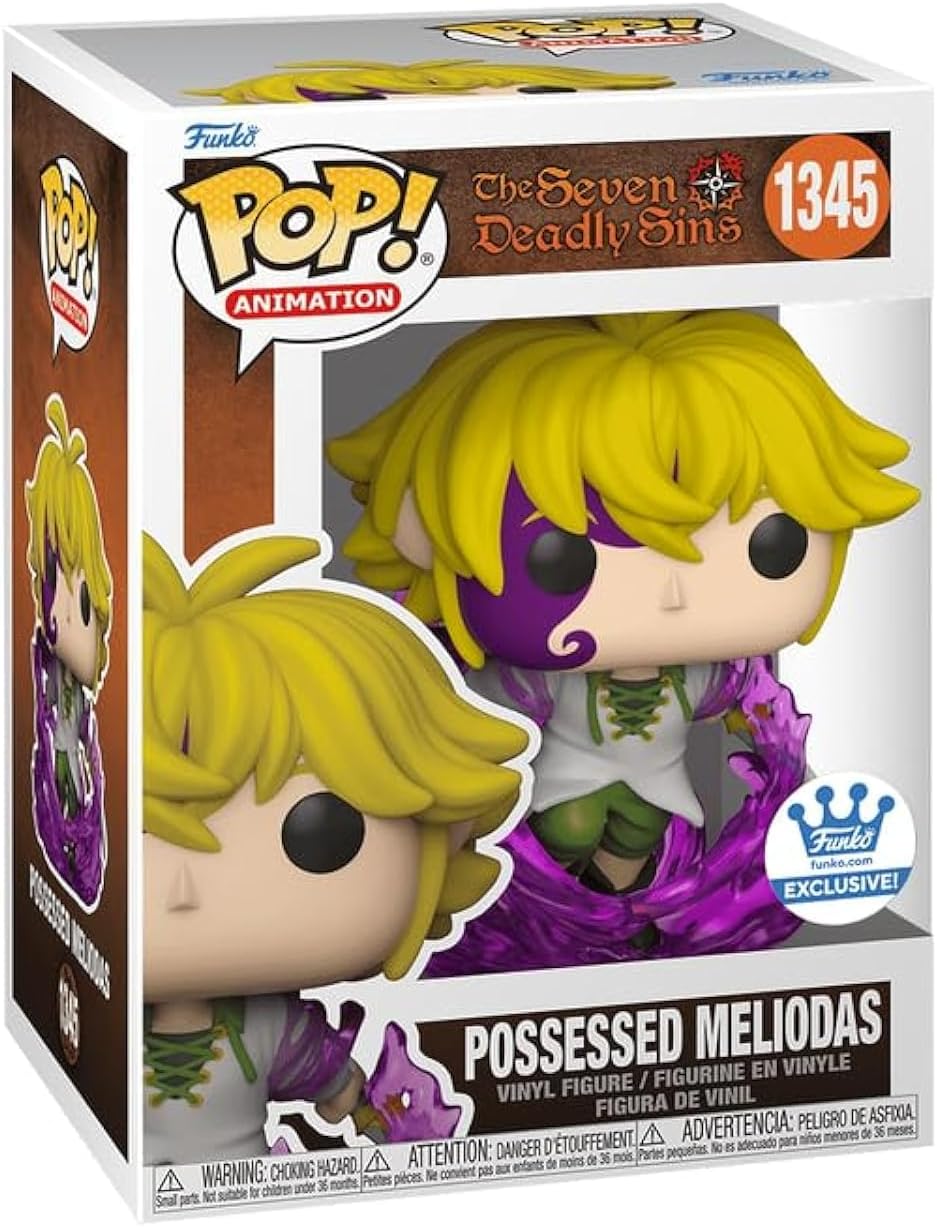Amazon.com: Funko Pop! Animation: The Seven Deadly Sins - Posessed ...