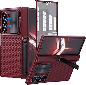 Amazon.com: KJSK for Samsung Galaxy Z Fold 6 Case,[Screen Protector] [Hinge Protection ...