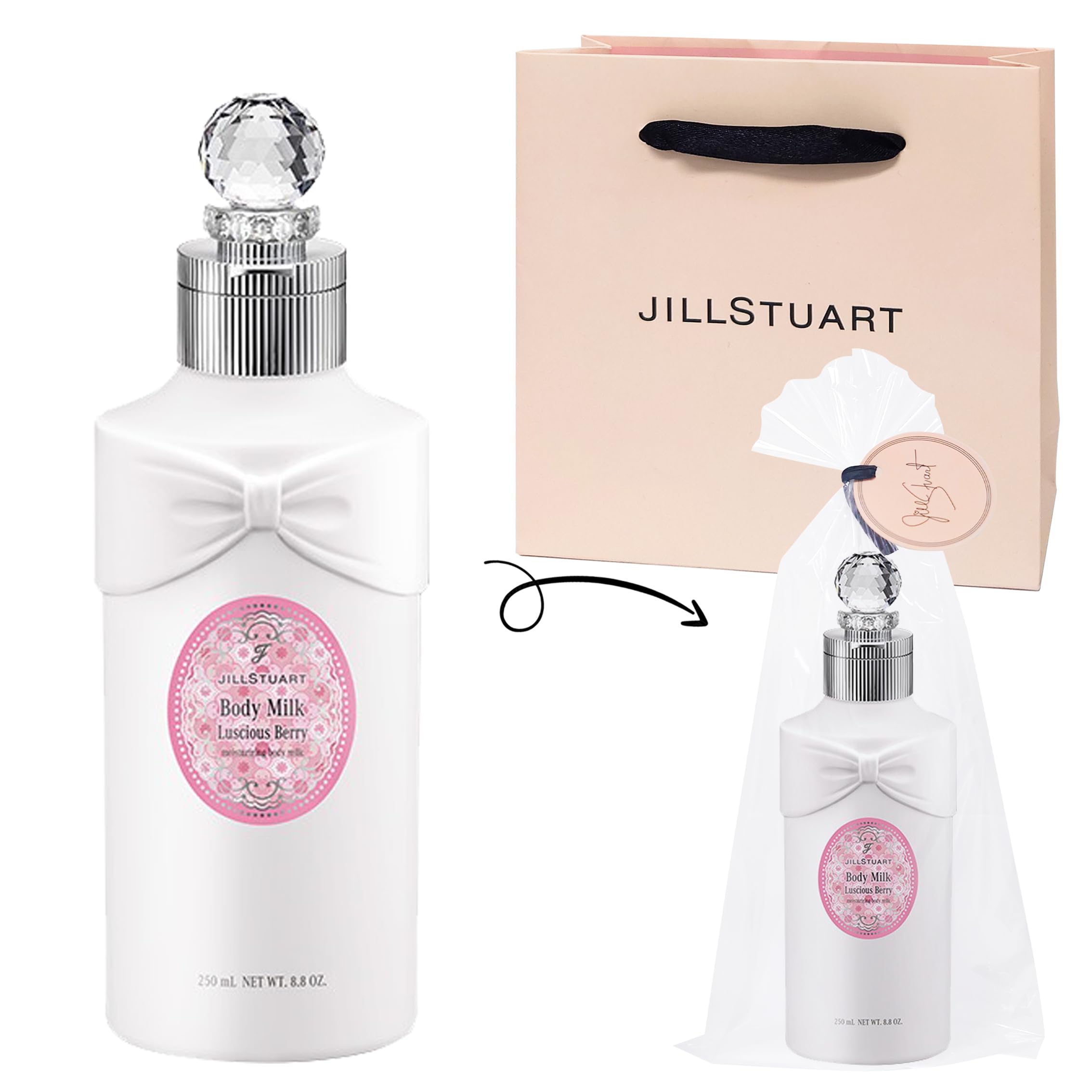 Amazon | 【国内正規品・ラッピング済み】JILL STUART ジルスチュアート ラシャスベリー ボディミルク 250ml ボディケア 化粧品 誕生日 プレゼント ギフト ショッパー ...
