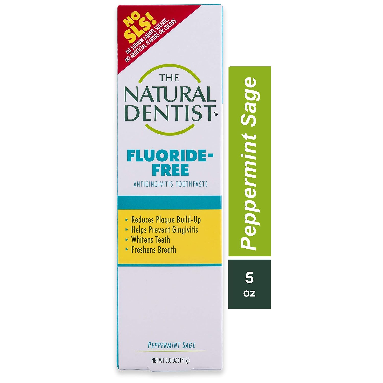 Amazon.com: Natural Dentist Fluoride-Free Toothpaste, Peppermint Sage ...