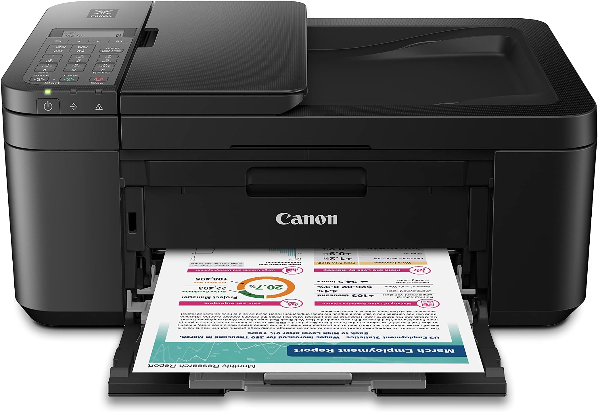 Canon PIXMA TR4720 - All-in-One Wireless Printer for Home Use, Print ...