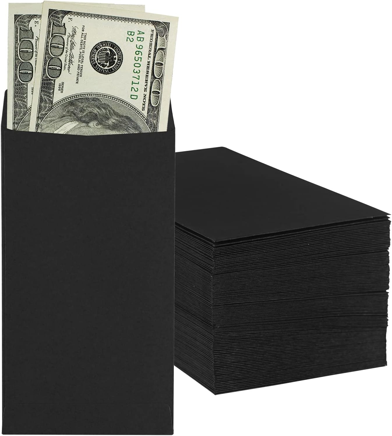 Amazon.com : Granhoolm 50 Pack Large Cash Envelopes 3.5 x 6.5 inch ...