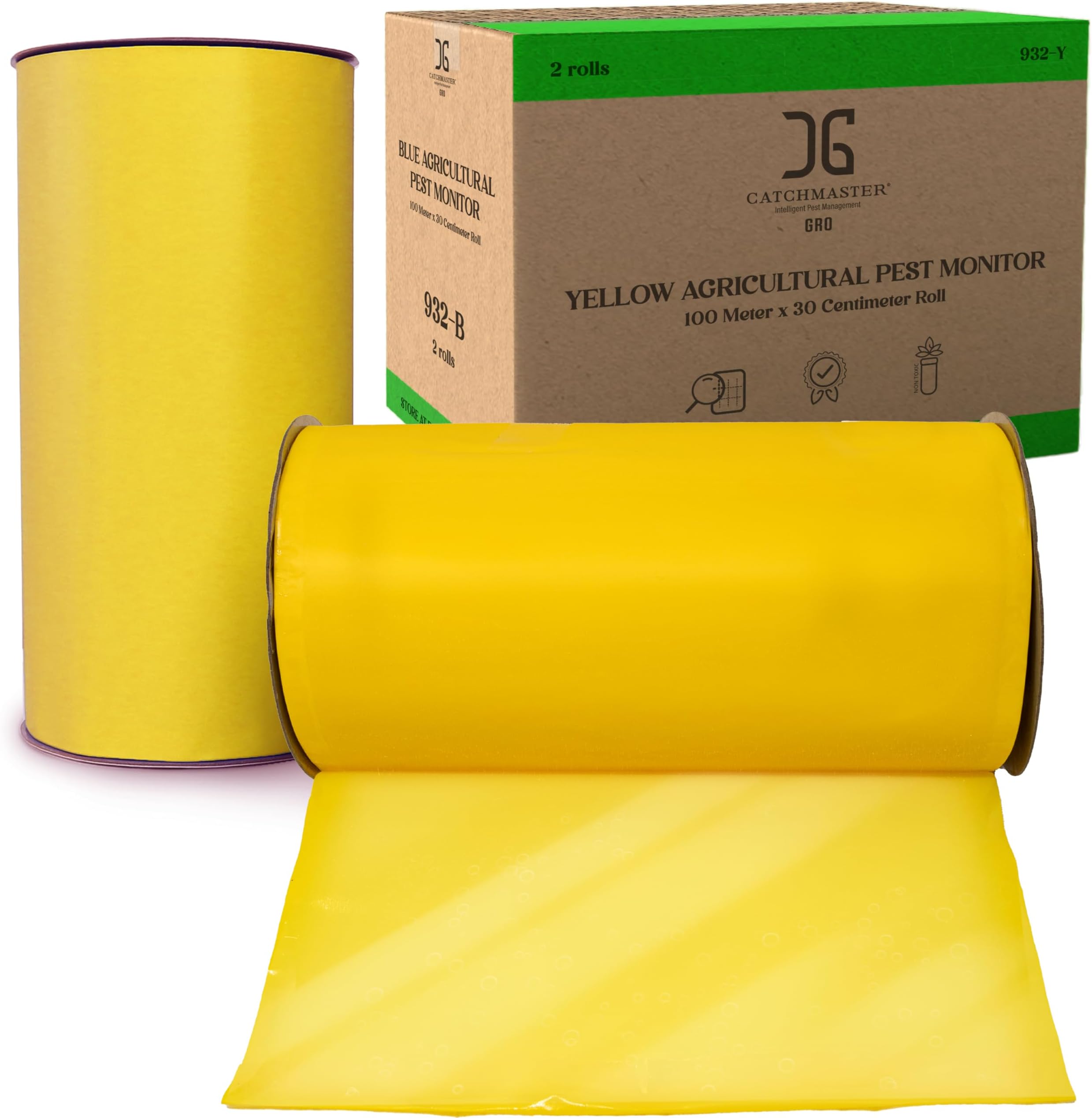 Amazon.com : Catchmaster Giant Fly Glue Trap 1-Pack 30 Feet Each ...