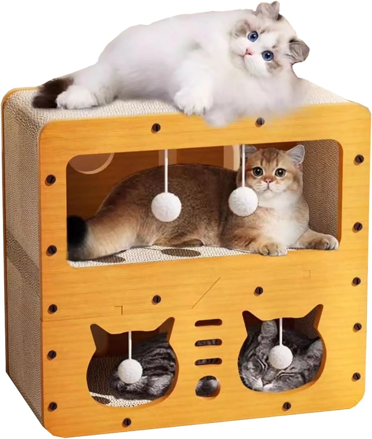 Amazon.com : Cat Scratcher Lounge,20 X 17.71 X 11 in Vertical and ...