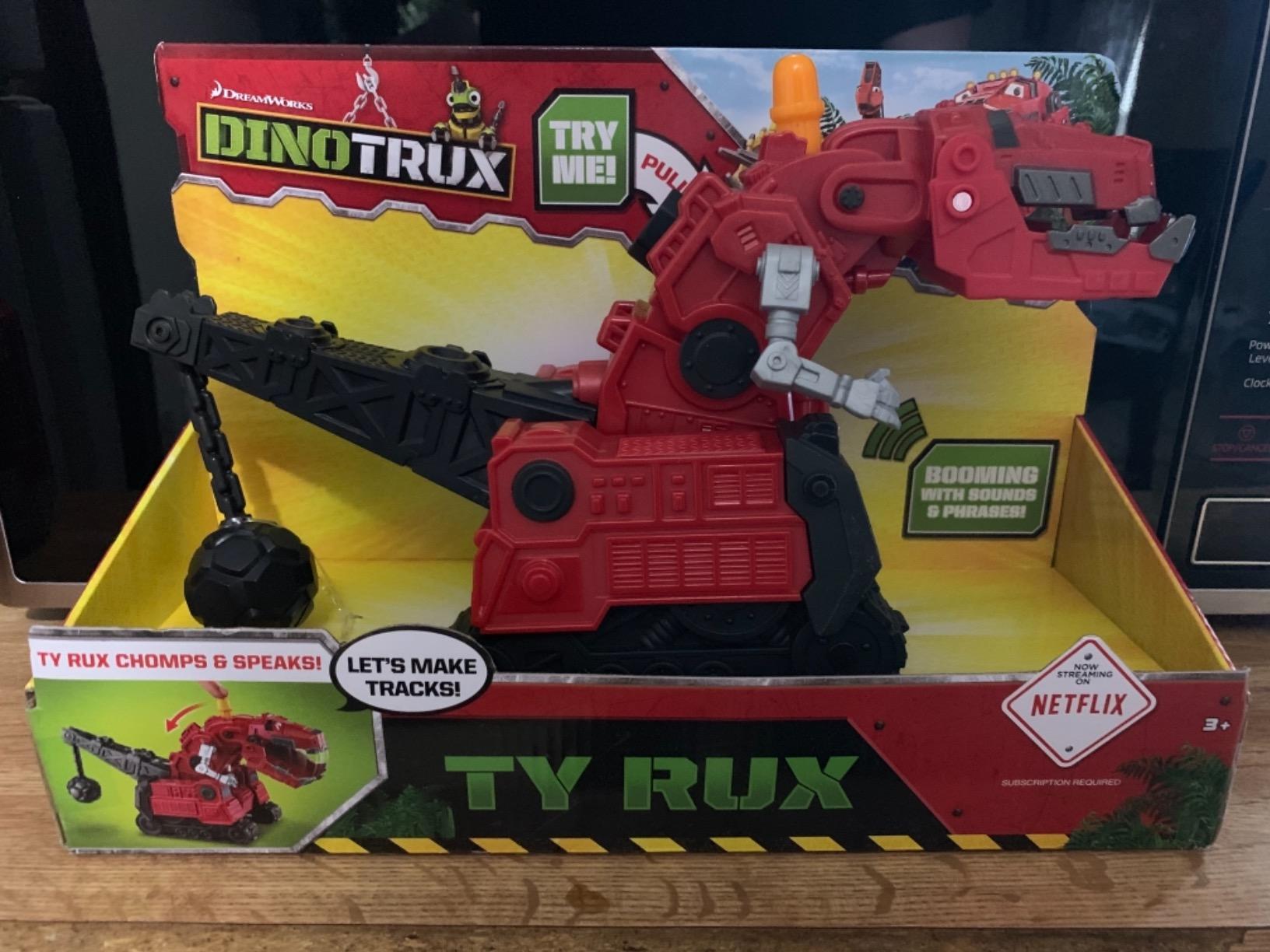 Amazon.com: Mattel Dinotrux Ty Rux Vehicle : Toys & Games