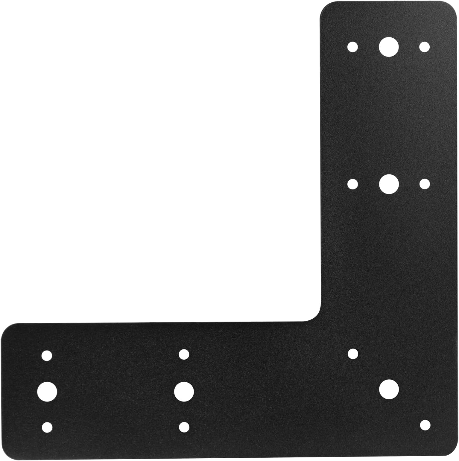 Amazon.com: Andorm 2pcs 10x10 L Shape Steel Flat Post Bracket Lshape ...