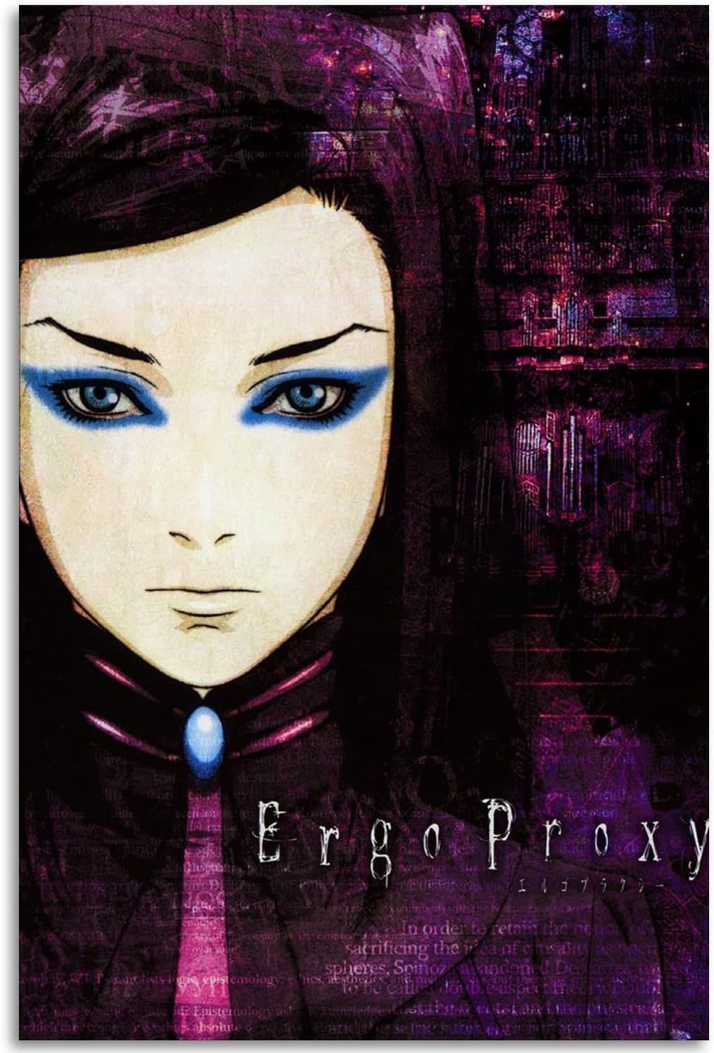 Amazon.com: Anime Ergo Proxy Poster Canvas Modern Decorative Painting ...