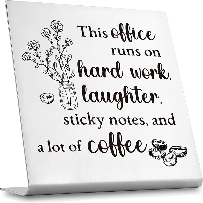 Amazon.com: Funny Office Decor for Women Desk, Funny Cute Office Decor ...