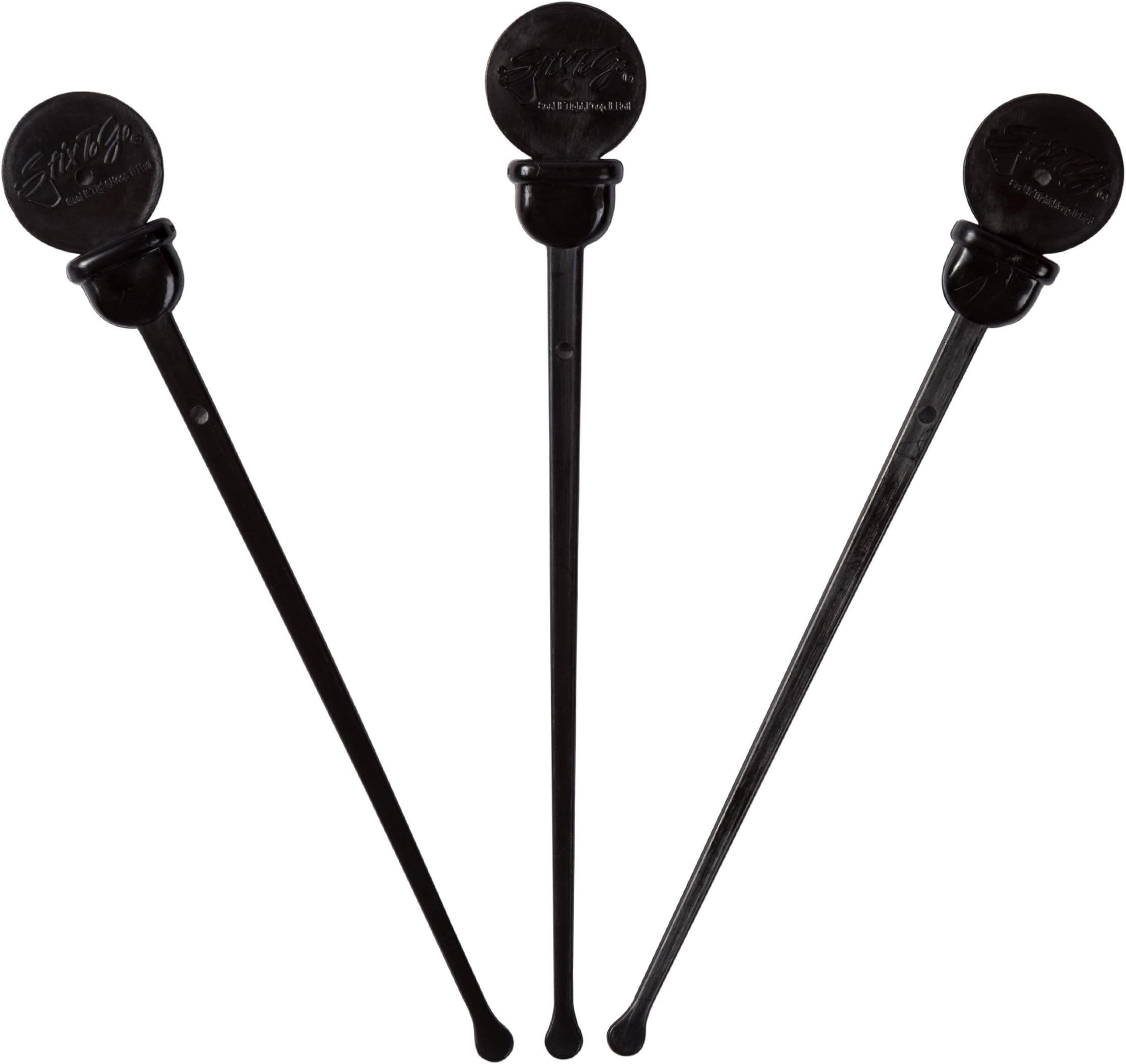 Amazon.com: StixToGo 4.75" Red Stir N Plug Beverage Plug Coffee ...