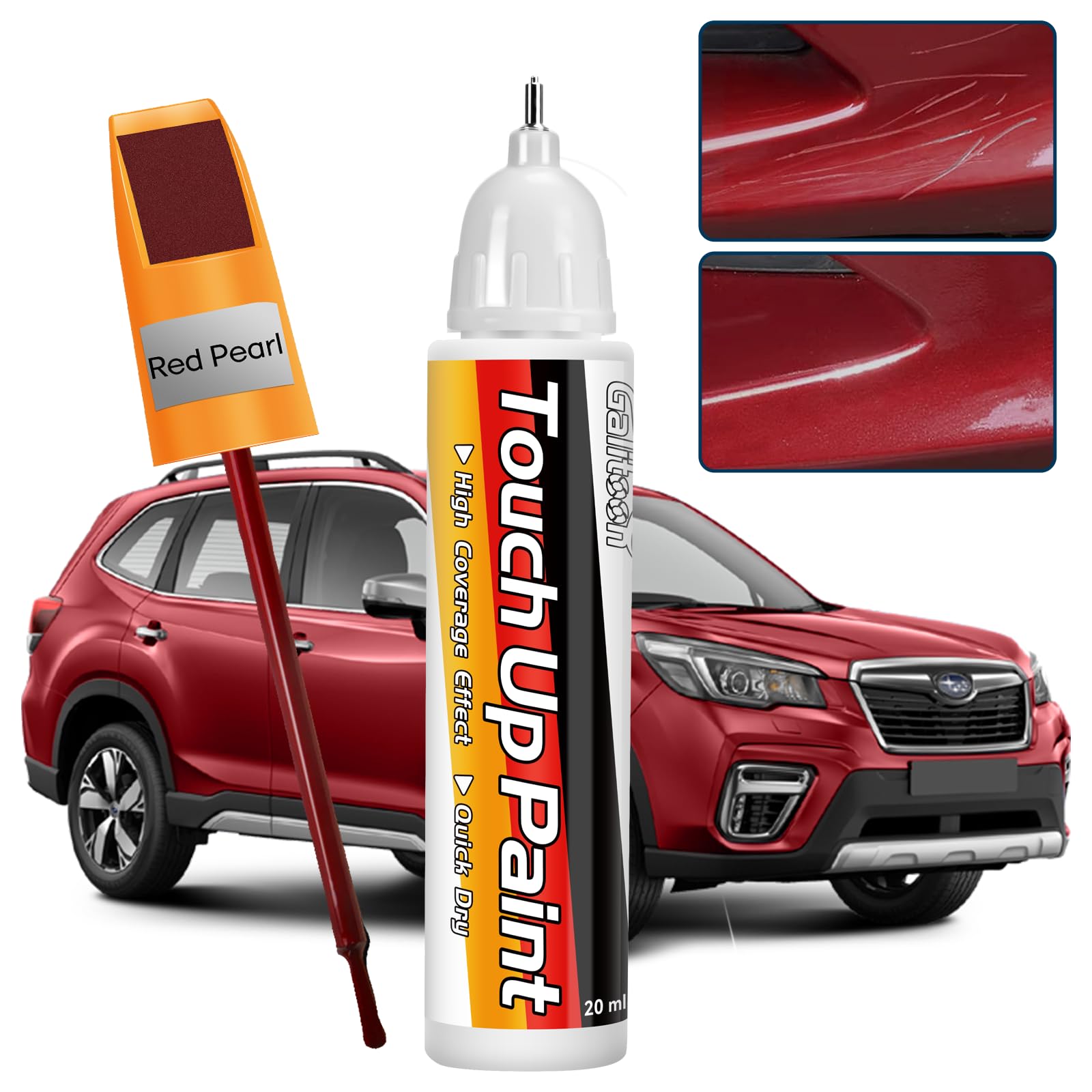 Amazon.com: Touch Up Paint for Cars, Car Paint Scratch Repair, Two-In ...