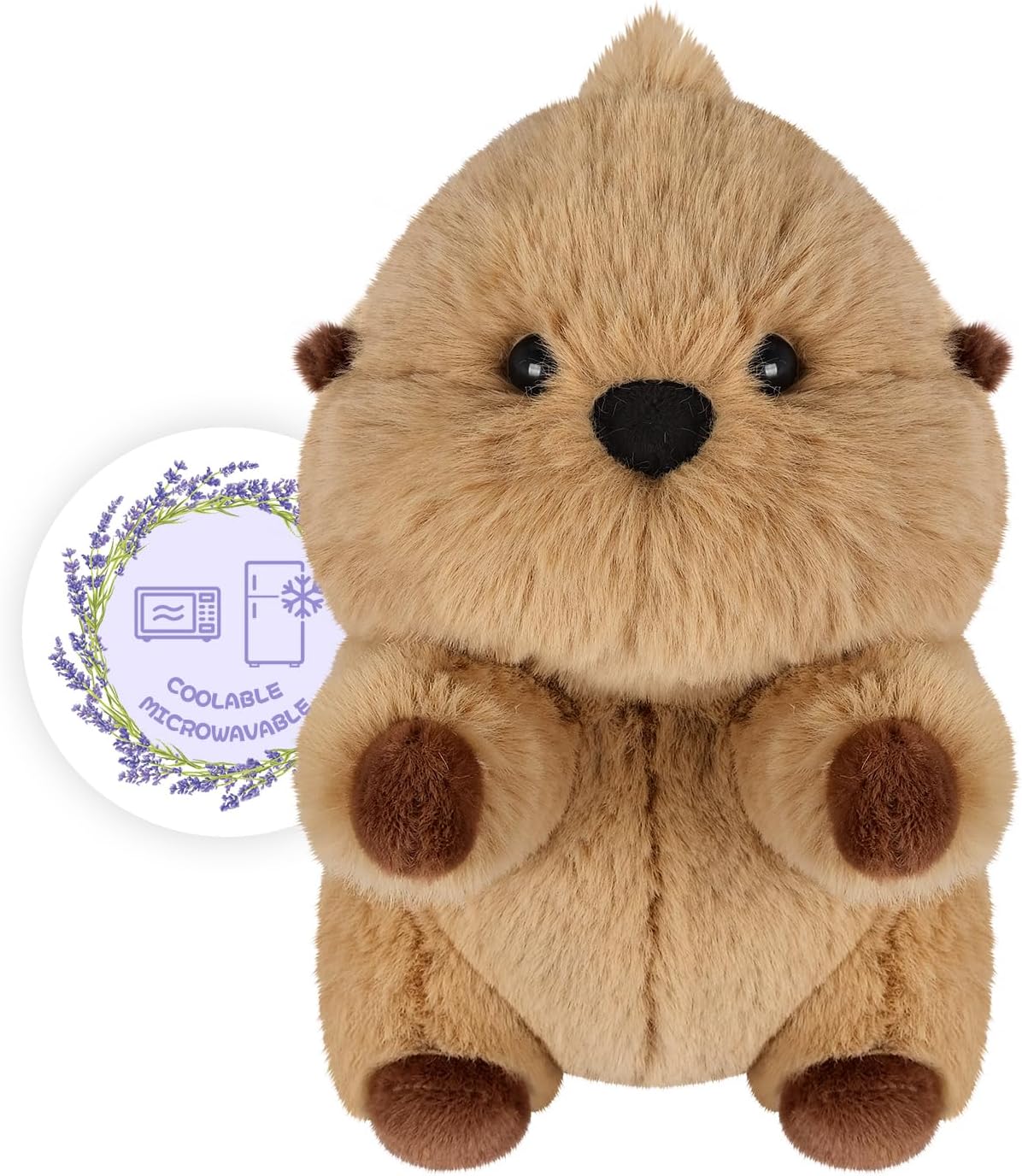 Amazon.com: SuzziPals Heatable & Coolable Otter Stuffed Animals, Cute ...