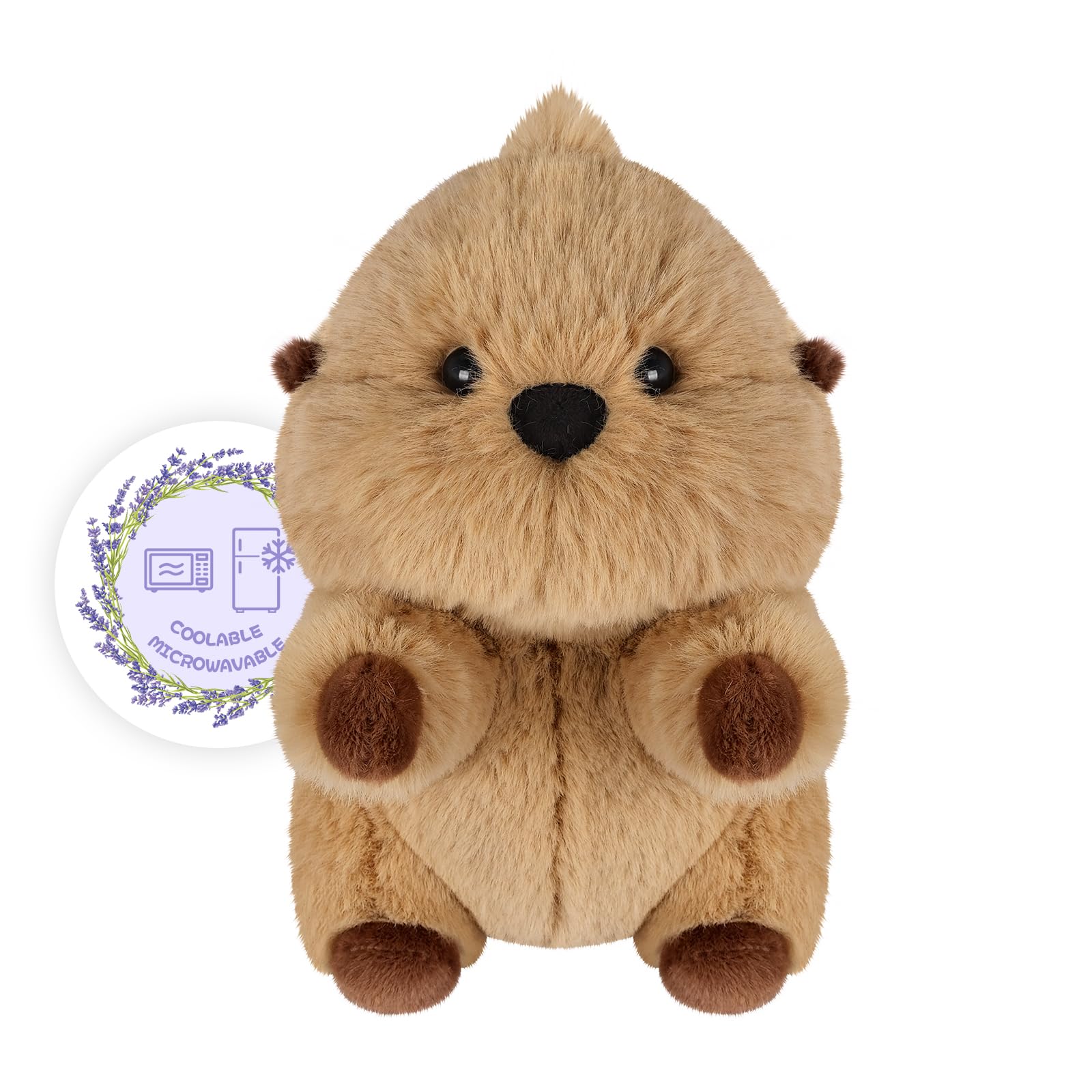 Amazon.com: SuzziPals Heatable & Coolable Otter Stuffed Animal ...
