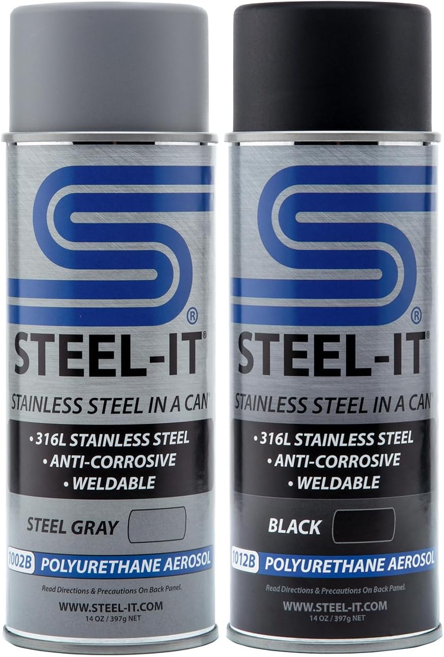 Steel-It 1002B Polyurethane Aerosol, Industrial Paint Coatings ...