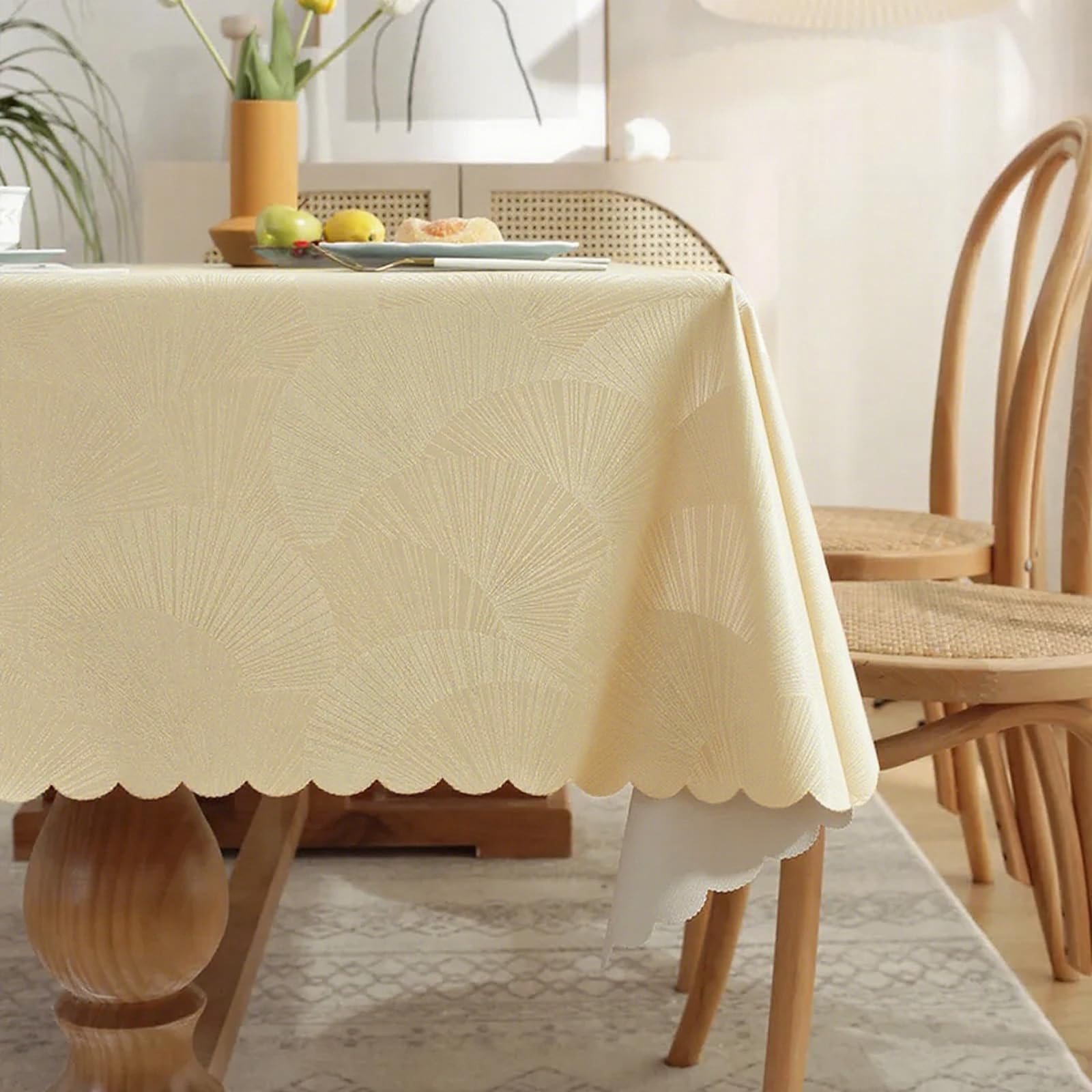 Snapklik.com : Xirggur Rectangle Table Cloth, Waterproof Heavy Duty ...