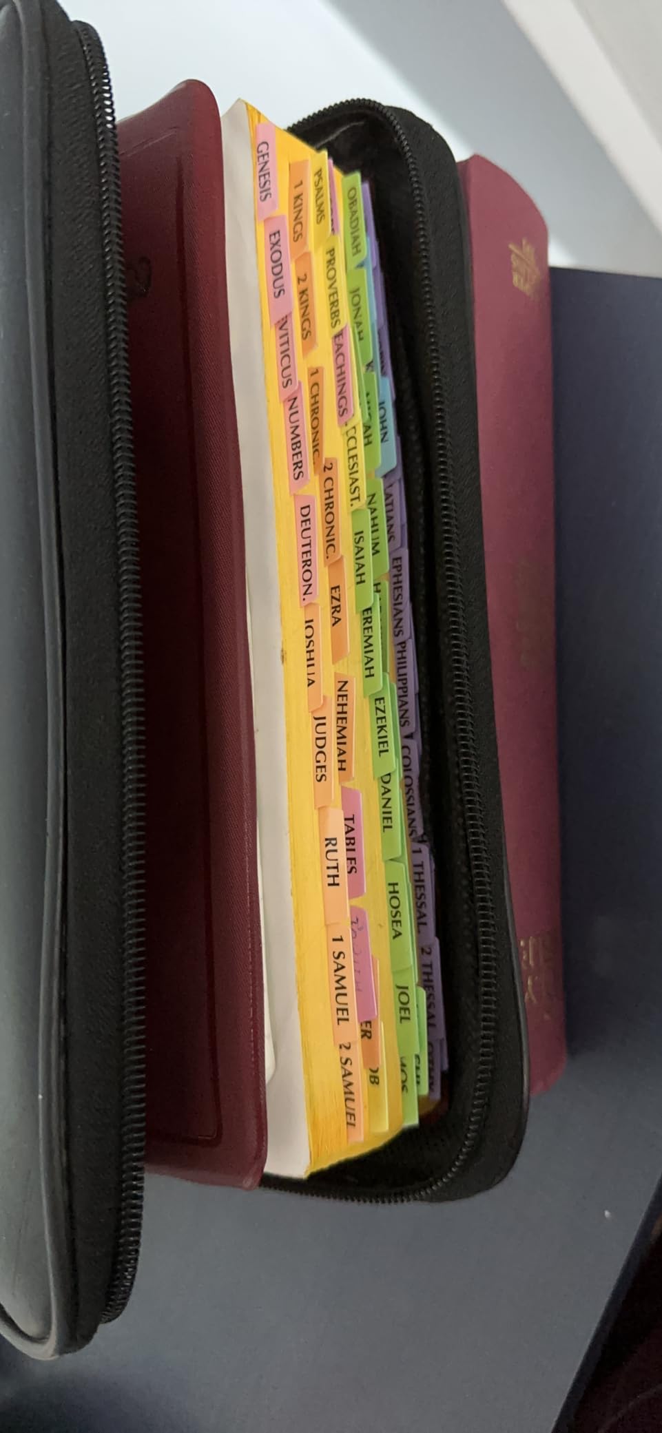 Tabbies Rainbow Bible Indexing Tabs, Old & New Testaments, 80 Tabs ...