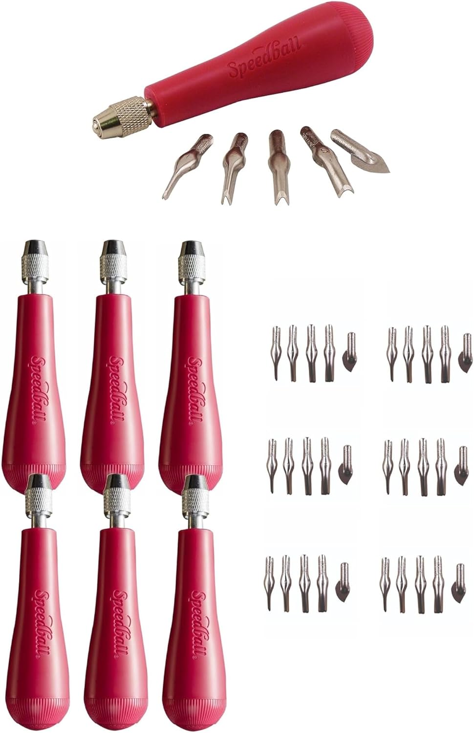 Amazon.com: Speedball Linoleum Cutter (7-Count) : Home & Kitchen