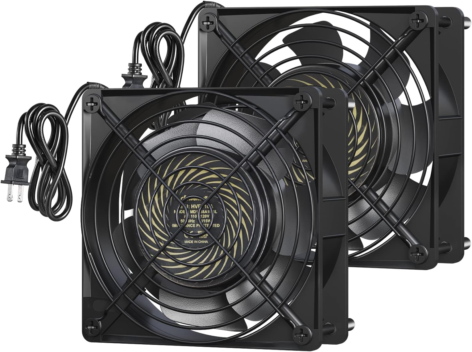 Amazon.com: RAISING ELECTRONICS Server Cooling Cabinet Fan 110V Rack ...