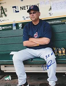 Terry Francona Cleveland Indians 3 X Al Moy Action Signed 8x10 ...