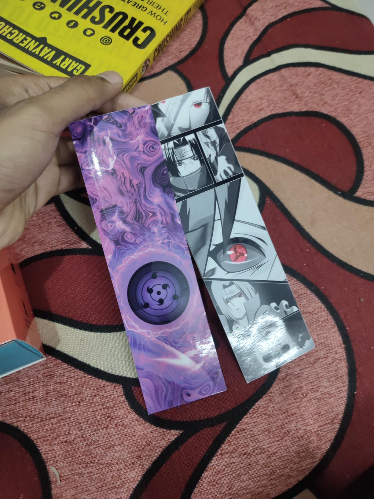 Naruto Anime Bookmarks Pack of 5 Decorative Bookmarks - Best Anime Gift ...