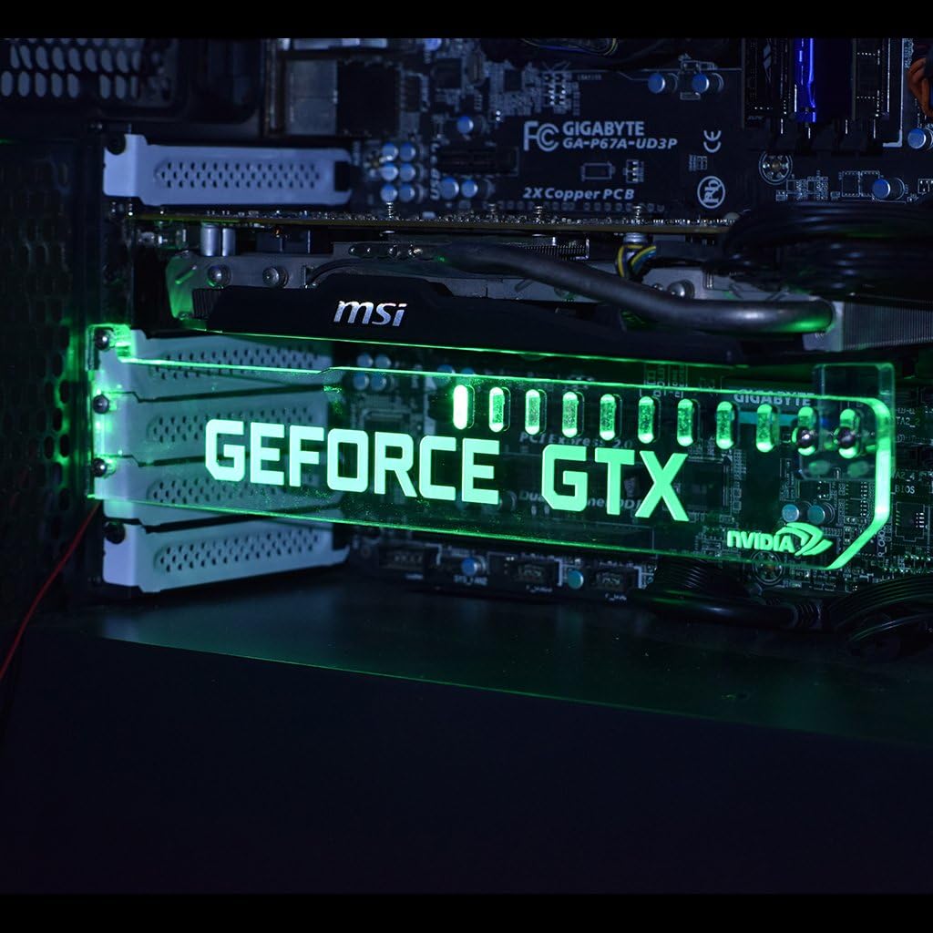 Amazon.com: Emperor's Magic Universal Acrylic GPU Brace Graphics Card ...