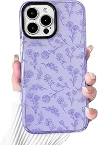 Amazon.com: NITITOP Compatible for iPhone 14 Pro Case Cute Flower Floral Clear for Women Girl ...