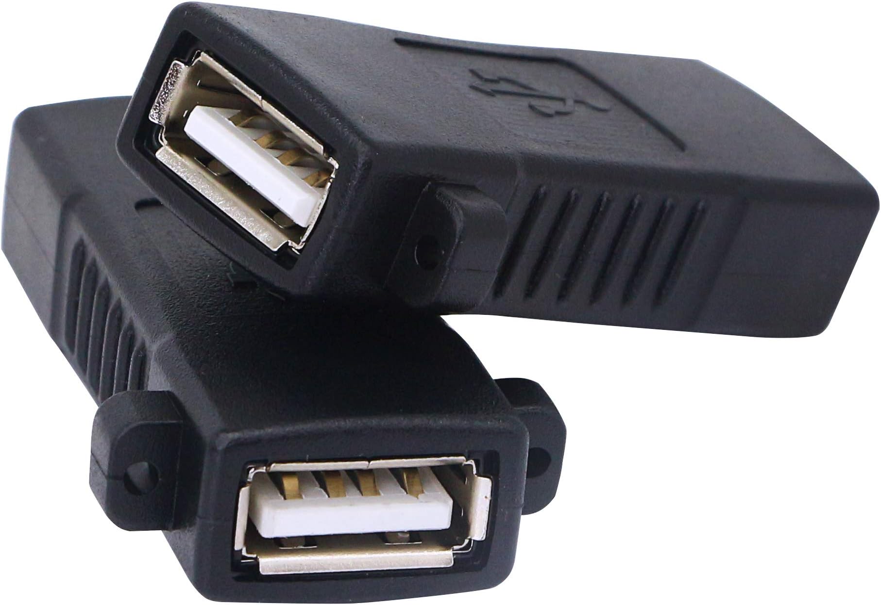 Amazon.com: CERRXIAN USB 2.0 A Female to Female Panel Mount Insert ...