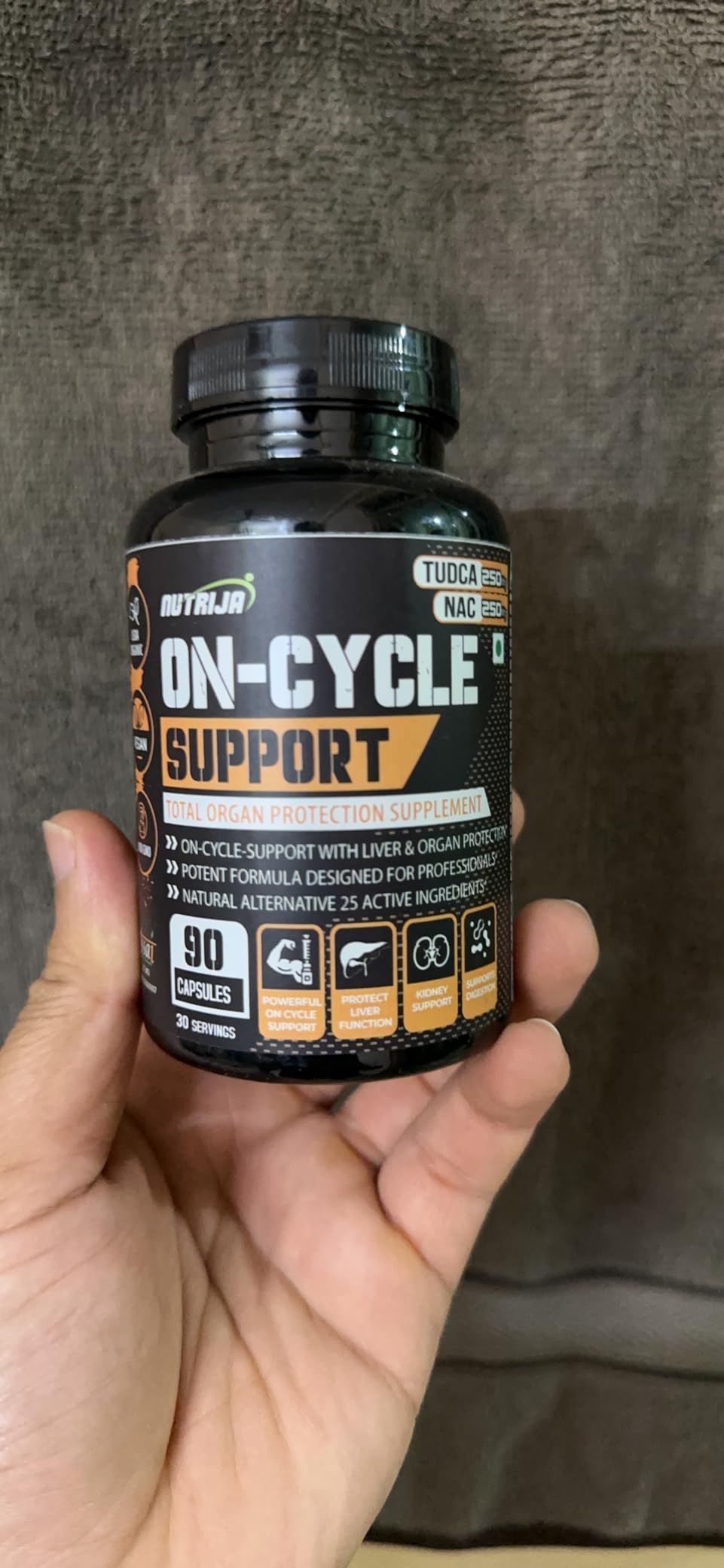 Buy NutriJa On Cycle Support Supplement with TUDCA, Cordyceps - Support ...