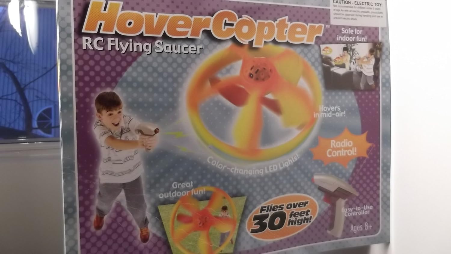 Spinmaster Hover Copter Wireless Flying Saucer (49 MHz), Vehicle ...