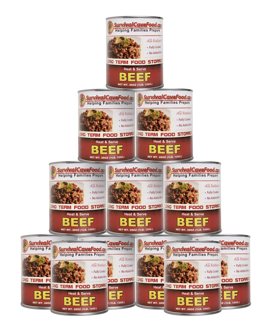 Amazon.com: Survival Food Long Term Storage Gourmet Ready to Eat Canned ...