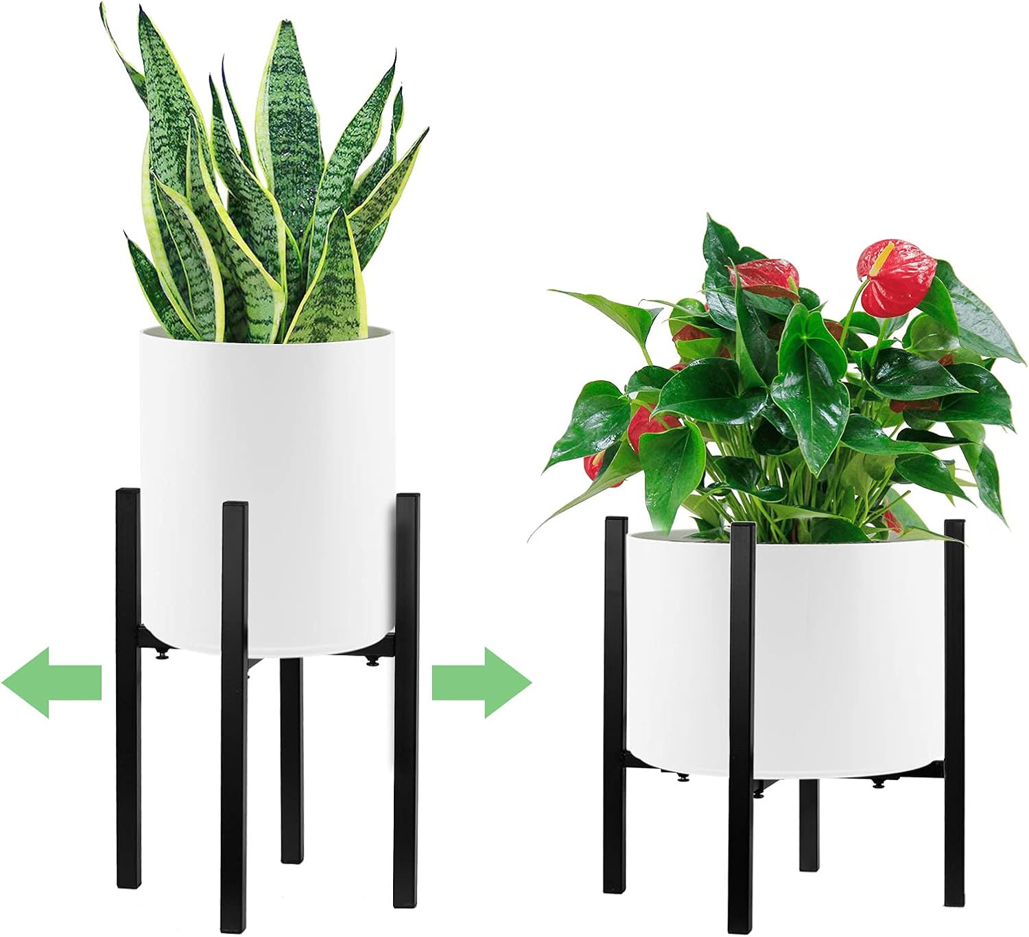 Amazon.com: Gusoul Adjustable Plant Stand, Modern Metal Pot Stand, Free ...