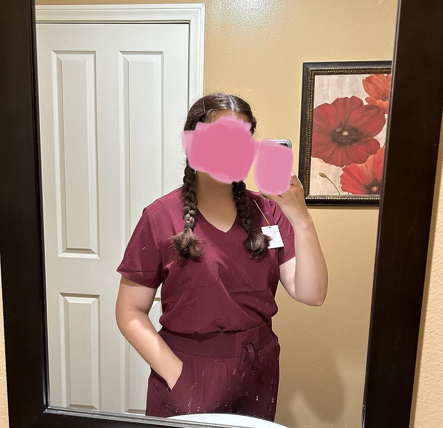 $10/mo - Finance MONARCH UNIFORMS Stretchy Scrubs Women's Jogger Scrub ...